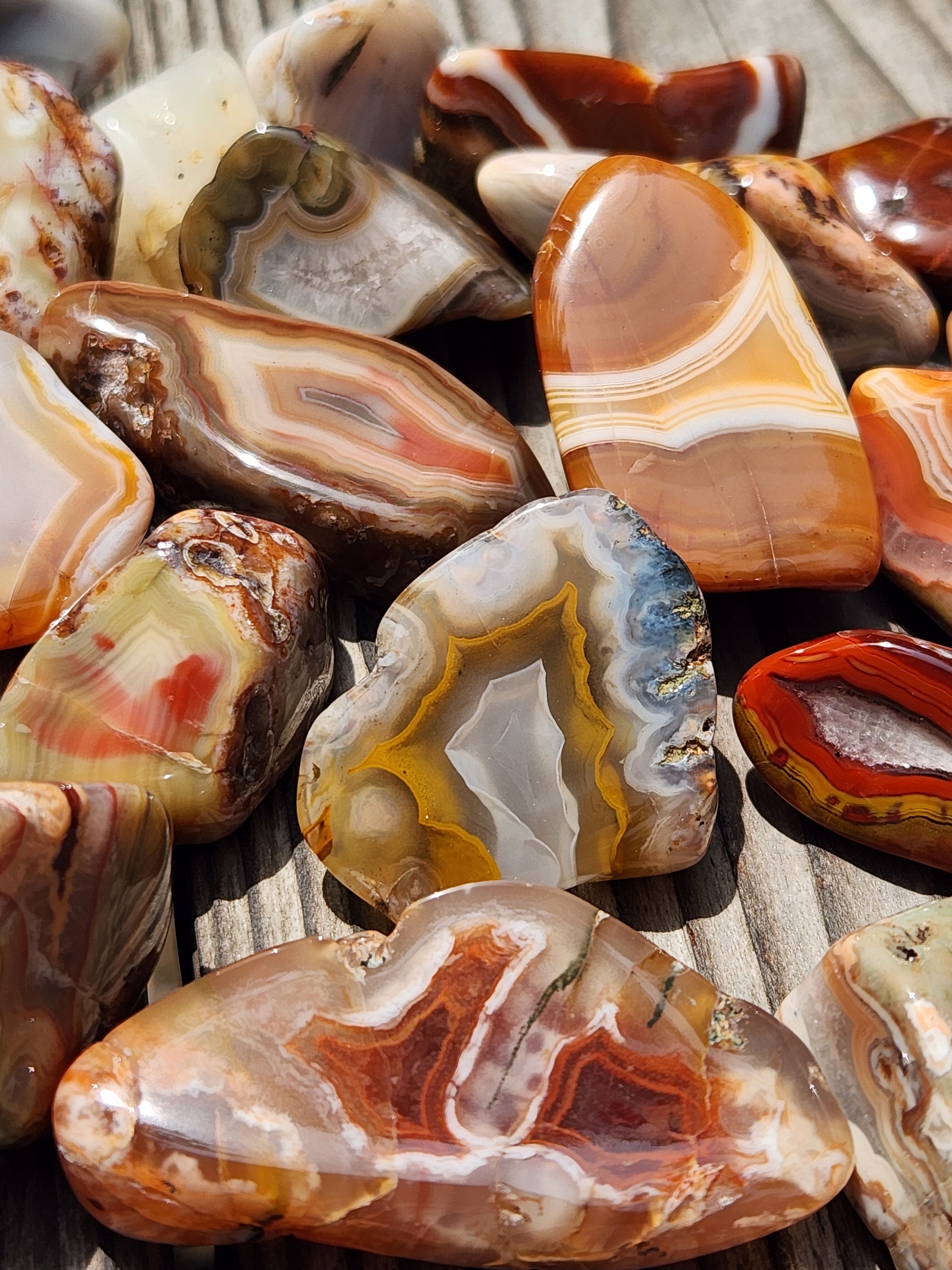 Tumbled Agates – Polished Agate Stones for Collection & Décor | BC ...